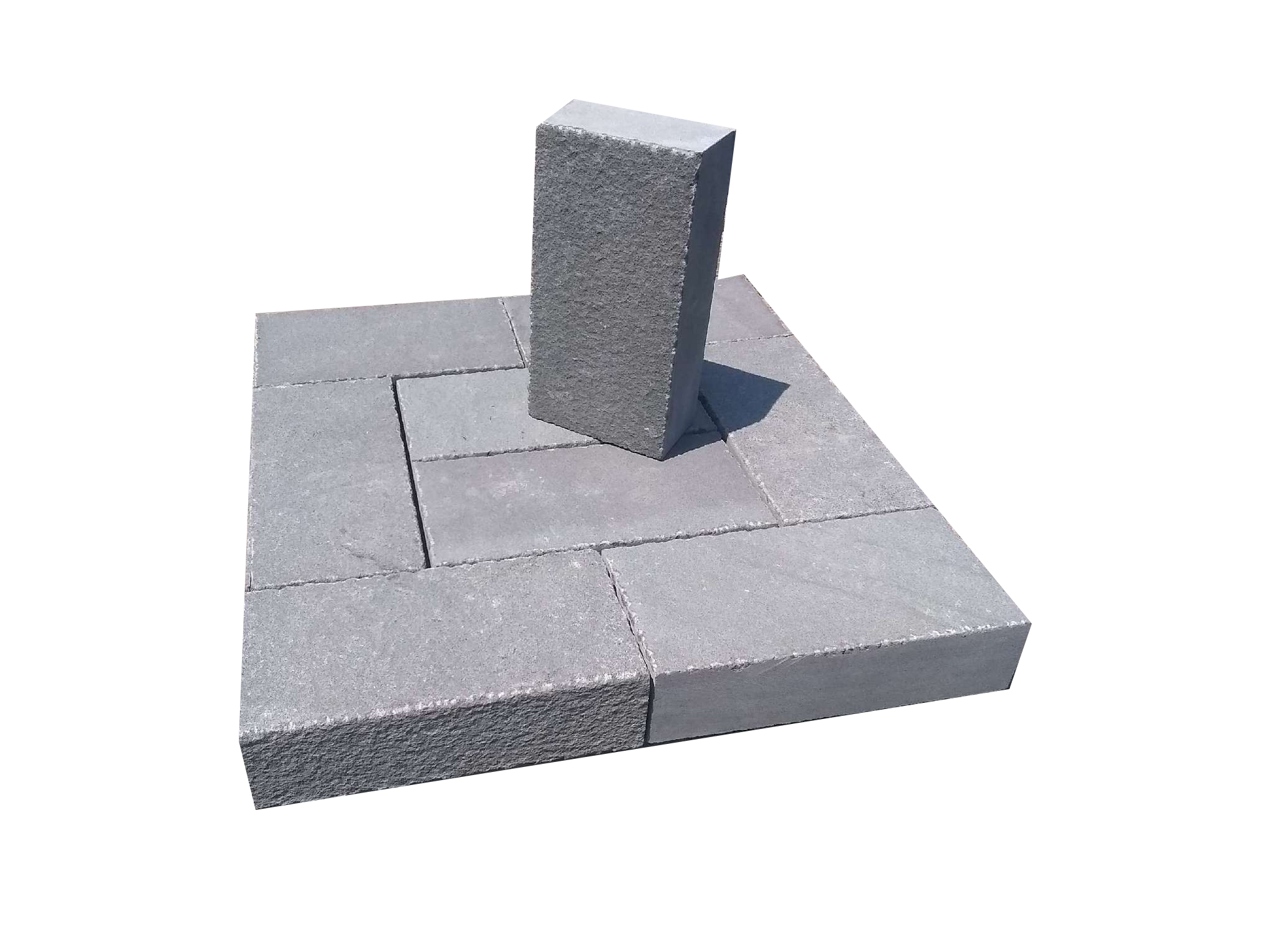 BLUESTONE BRIX® DURABLE BLUESTONE PAVERS – 1650 lbs – The Bluestone Company
